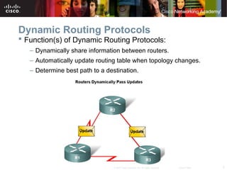 Routing Protocols and Concepts – Chapter 3 | PPT