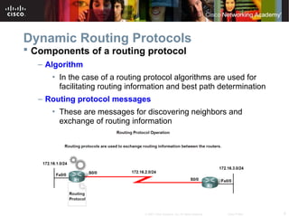 Routing Protocols and Concepts – Chapter 3 | PPT
