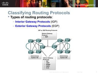 Routing Protocols and Concepts – Chapter 3 | PPT