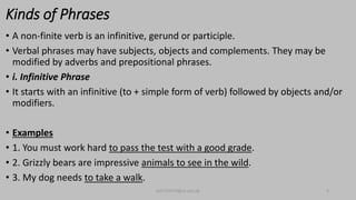 Chapter 3 part 1 phrase, clause and sentence structure | PPT