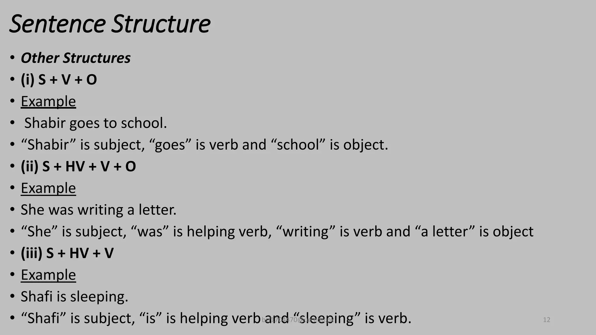 Chapter 3 part 2 phrase, clause and sentence structure | PPTX