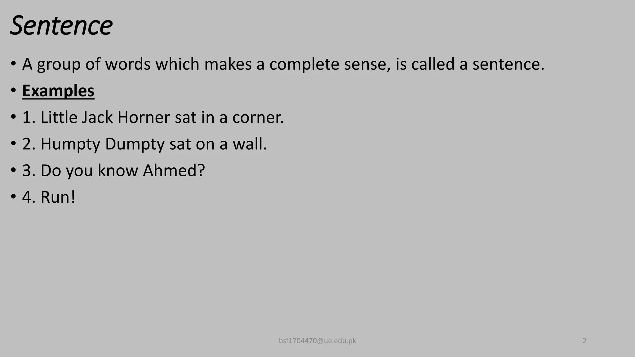 Chapter 3 part 2 phrase, clause and sentence structure | PPTX