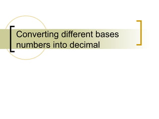 Chapter 3 part i data representation | PPT | Computing | Technology ...