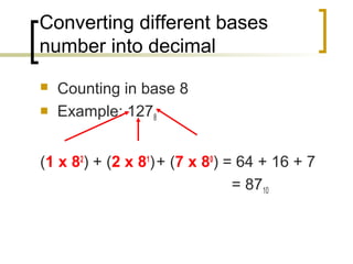 Chapter 3 part i data representation | PPT | Computing | Technology ...