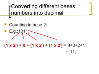 Chapter 3 part i data representation | PPT | Computing | Technology & Computing