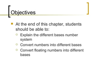 Chapter 3 part i data representation | PPT | Computing | Technology ...