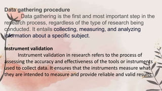 chapter 3, guide in making research papers | PPTX