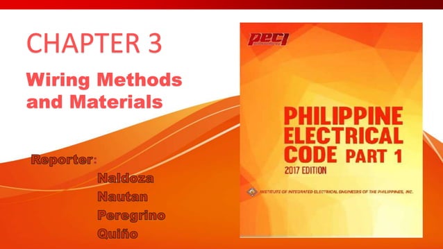 CHAPTER 3 PEC (ILLUMINATION).pdf PHILIPPINE ELECTRICAL CODE | PDF