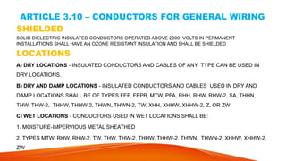 CHAPTER 3 PEC (ILLUMINATION).pdf PHILIPPINE ELECTRICAL CODE | PDF