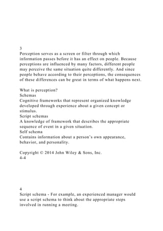 Chapter 3Perception, Attribution, and LearningA discerning e.docx