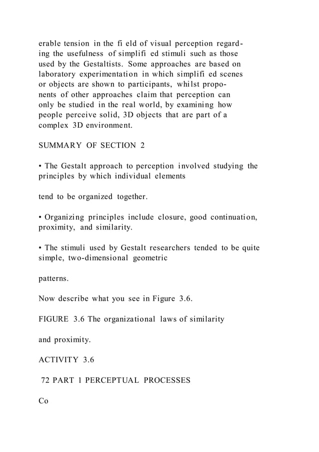 CHAPTER 3PERCEPTIONGraham Pike, Graham Edgar, and Helen | PDF