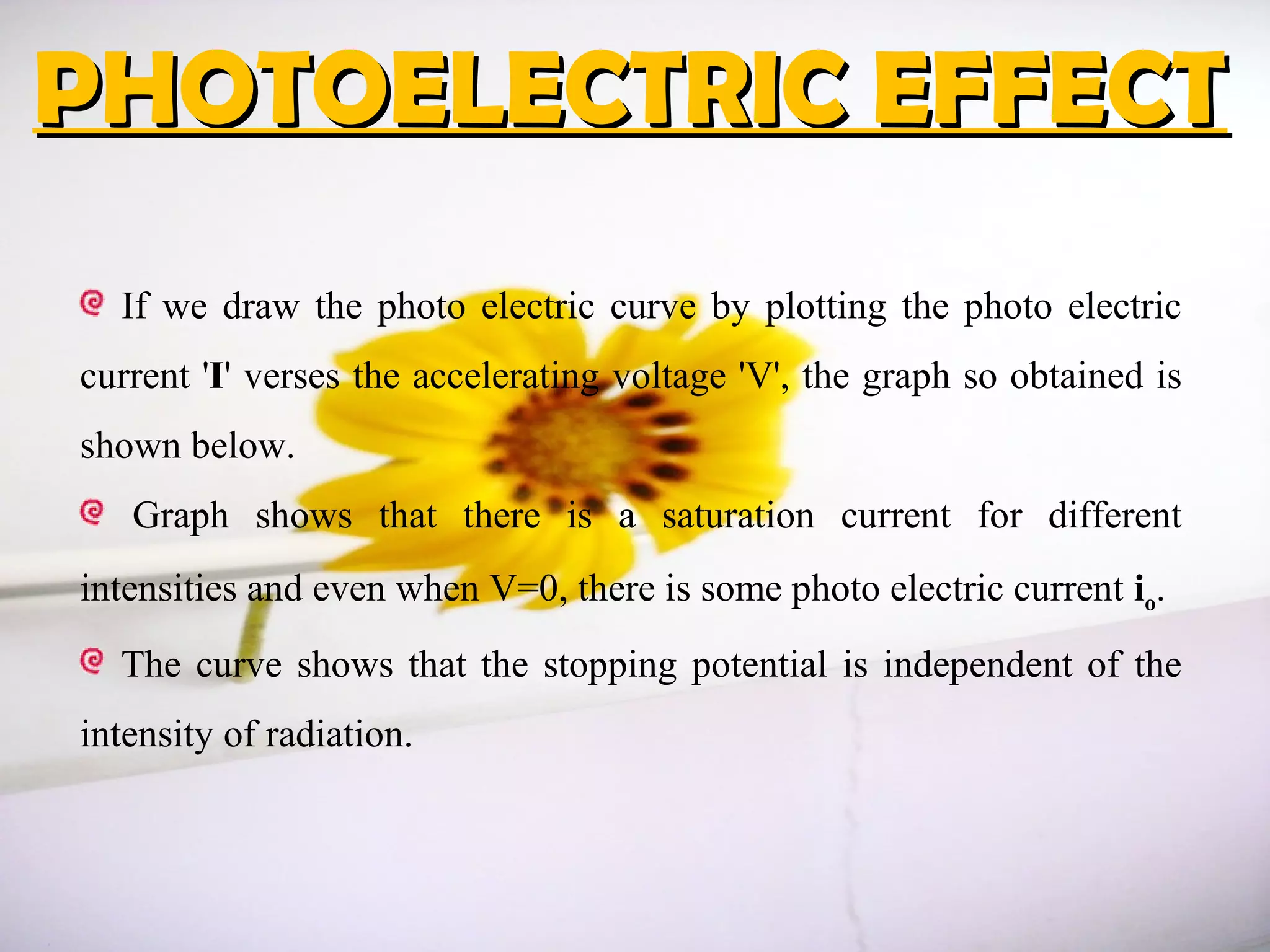 Chapter 3 photoelectric effect | PPT