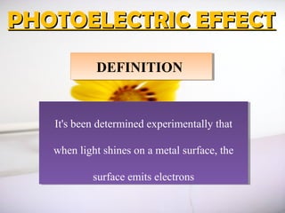 Chapter 3 photoelectric effect | PPT