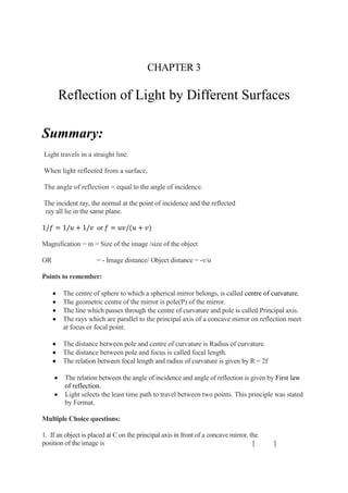 Chapter 3 physics | PDF