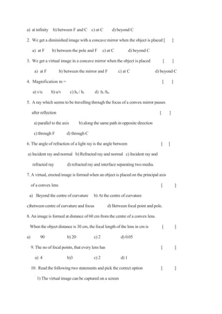 Chapter 3 physics | PDF