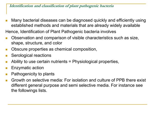 Chapter_ 3 Plant pathogenic Bacteria _identification and classification ...