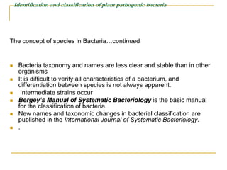 Chapter_ 3 Plant pathogenic Bacteria _identification and classification.ppt