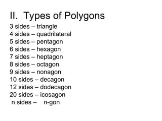 Chapter 3 polygons for Mathematics 7.ppt