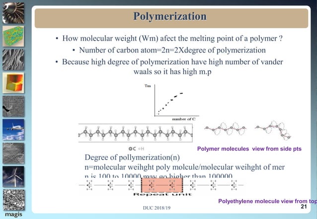 CHAPTER 3 POLYMERIZATION.ppt | Chemistry | Science
