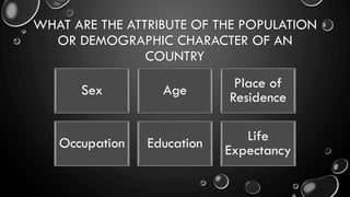 Chapter 3 population composition | PDF