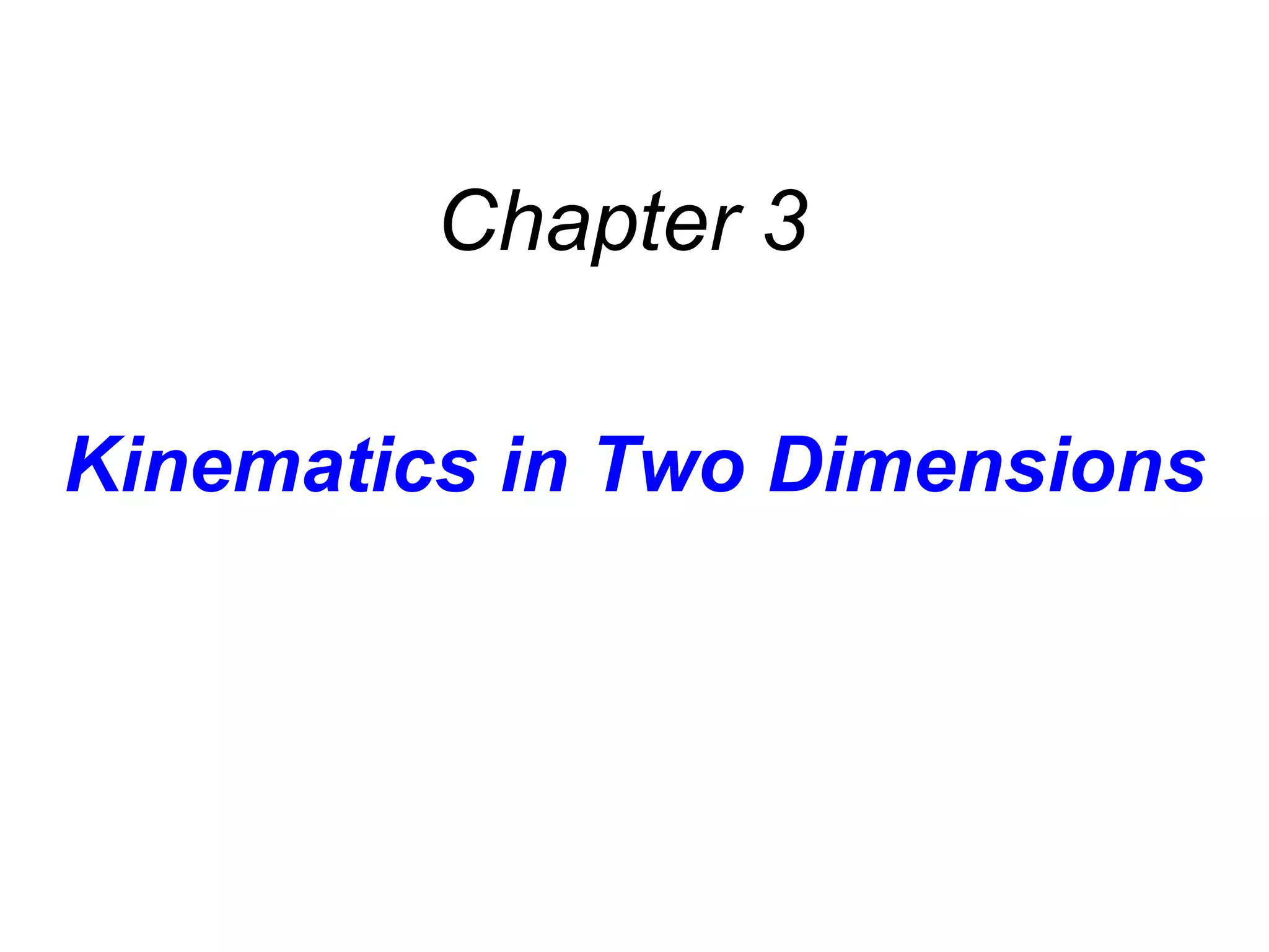 AP Physics - Chapter 3 Powerpoint | PPT