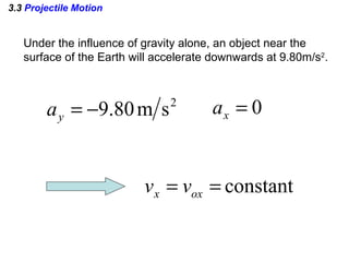 AP Physics - Chapter 3 Powerpoint | PPT