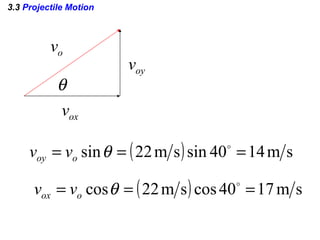 AP Physics - Chapter 3 Powerpoint | PPT