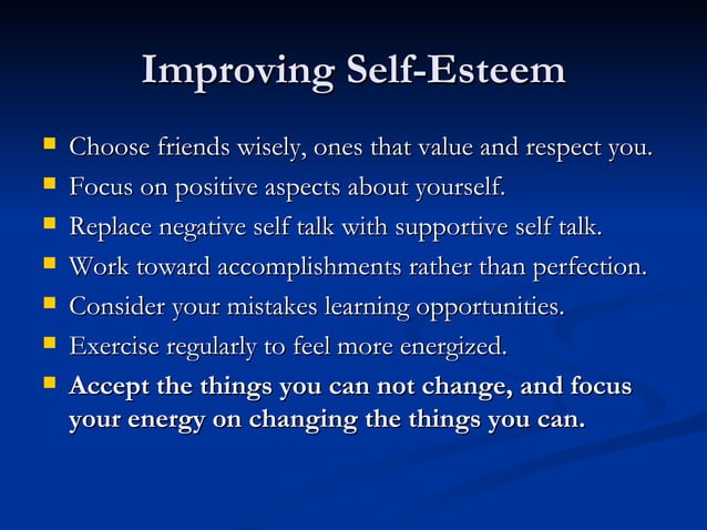 Chapter 3: Achieving Mental and Emotional Health | PPT