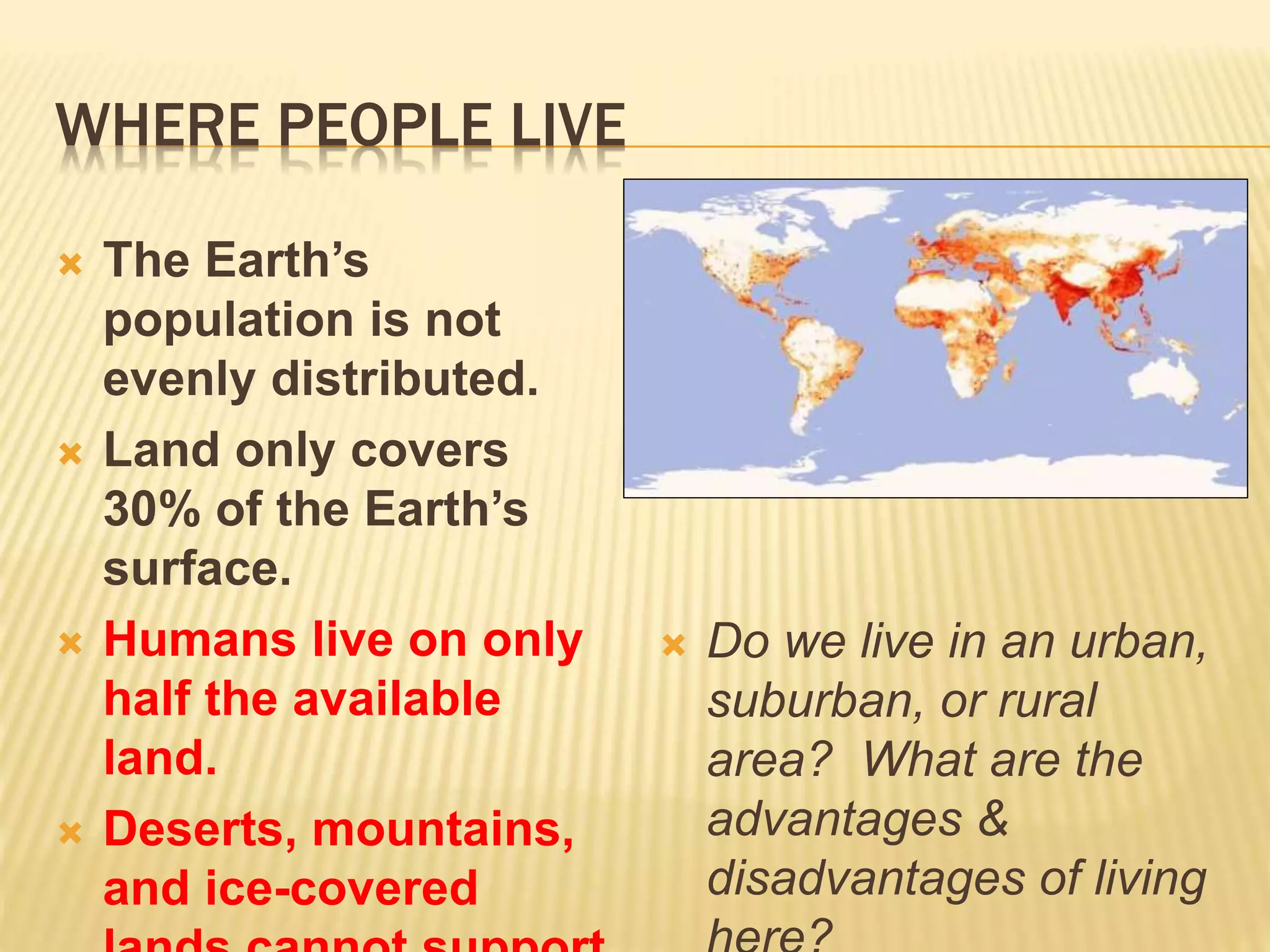 Chapter 3 powerpoint- Human Geography | PPTX