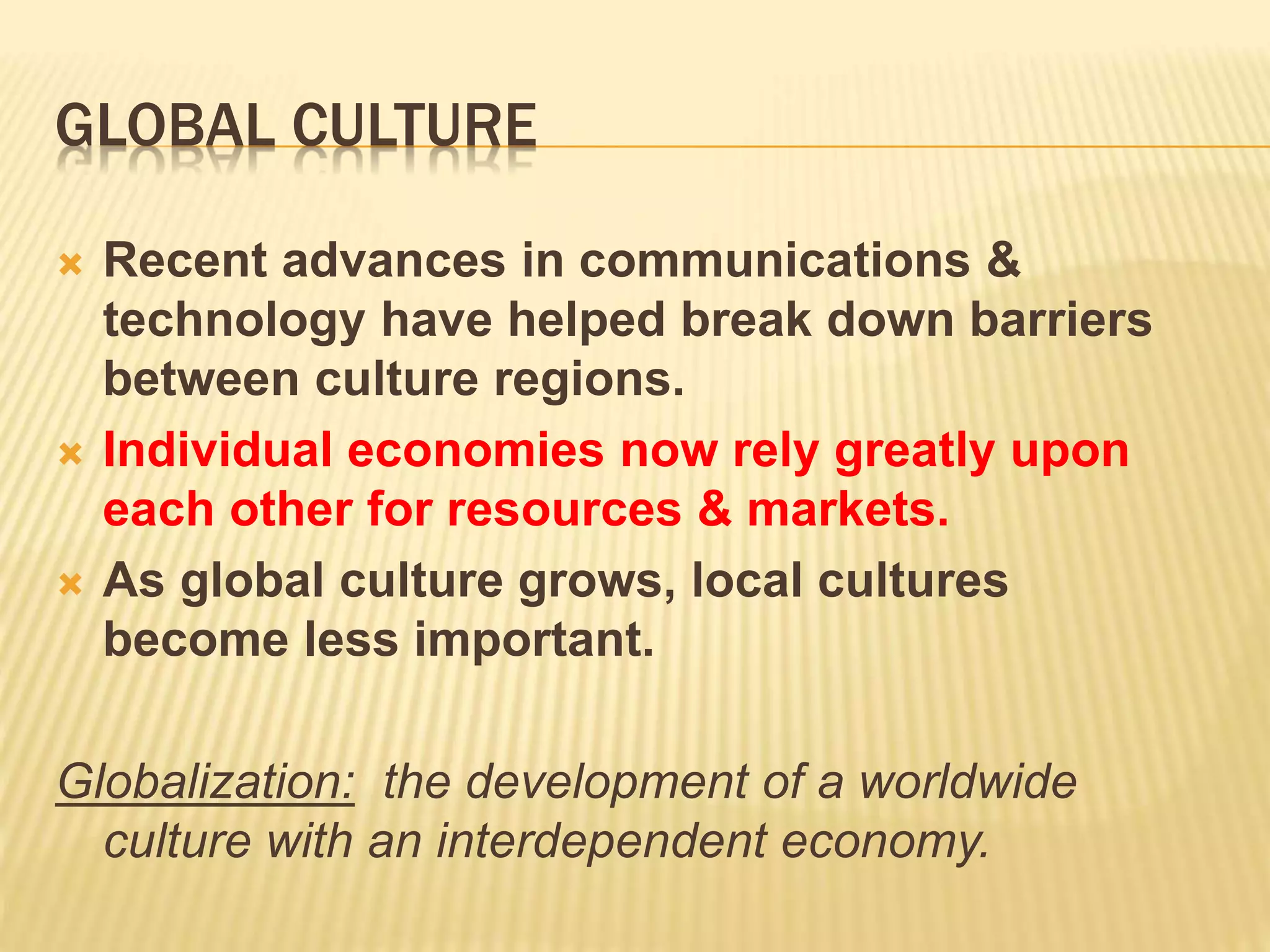 Chapter 3 powerpoint- Human Geography | PPTX