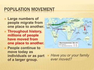 Chapter 3 powerpoint- Human Geography | PPTX
