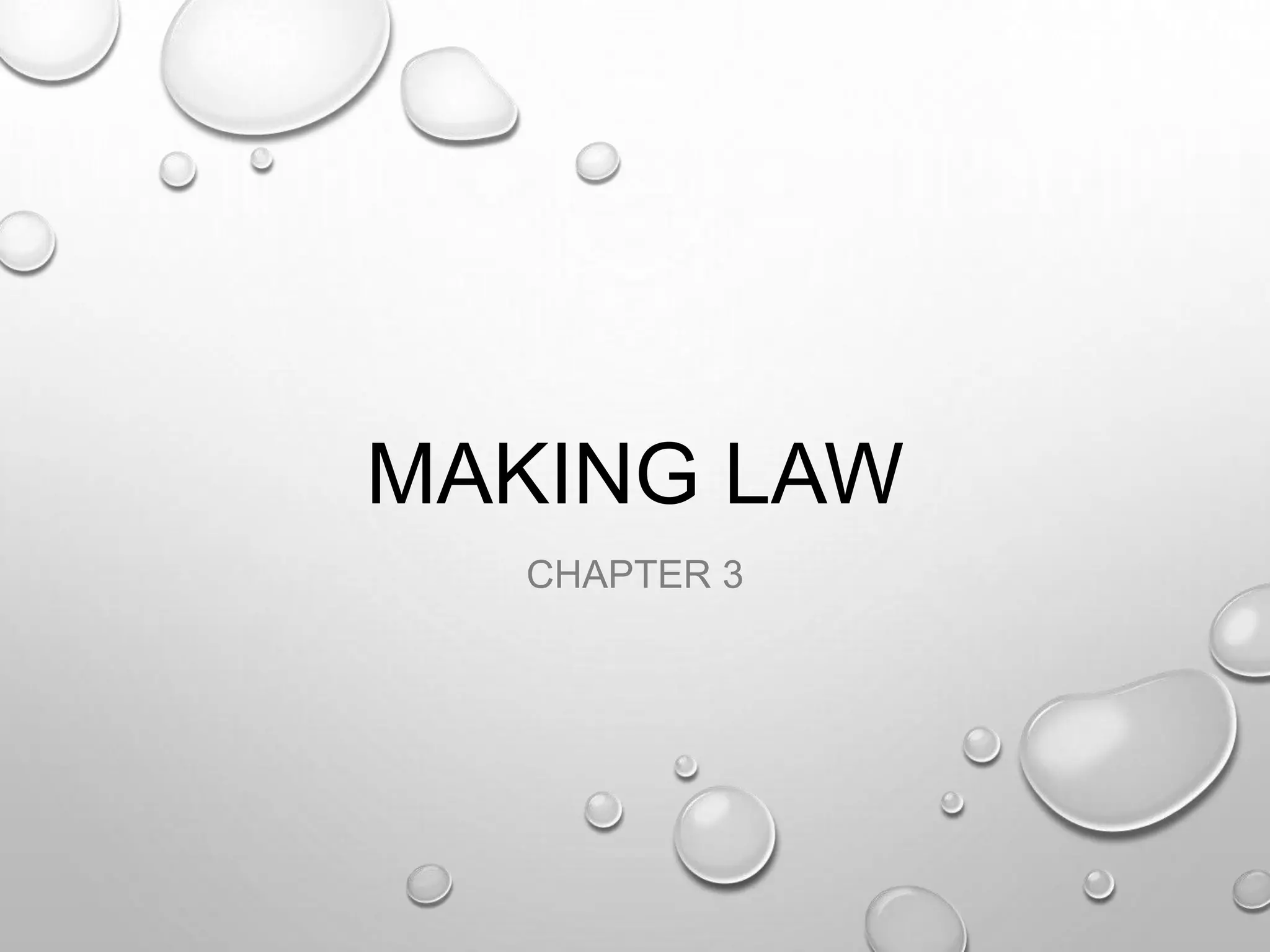 Law and Justice Chapter 3 power point | PPTX