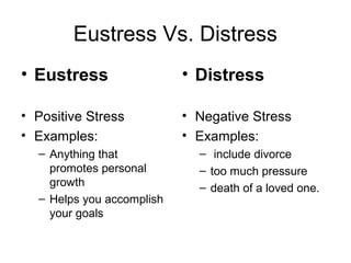 Stress Slideshow | PPT | Mental Health | Diseases and Conditions