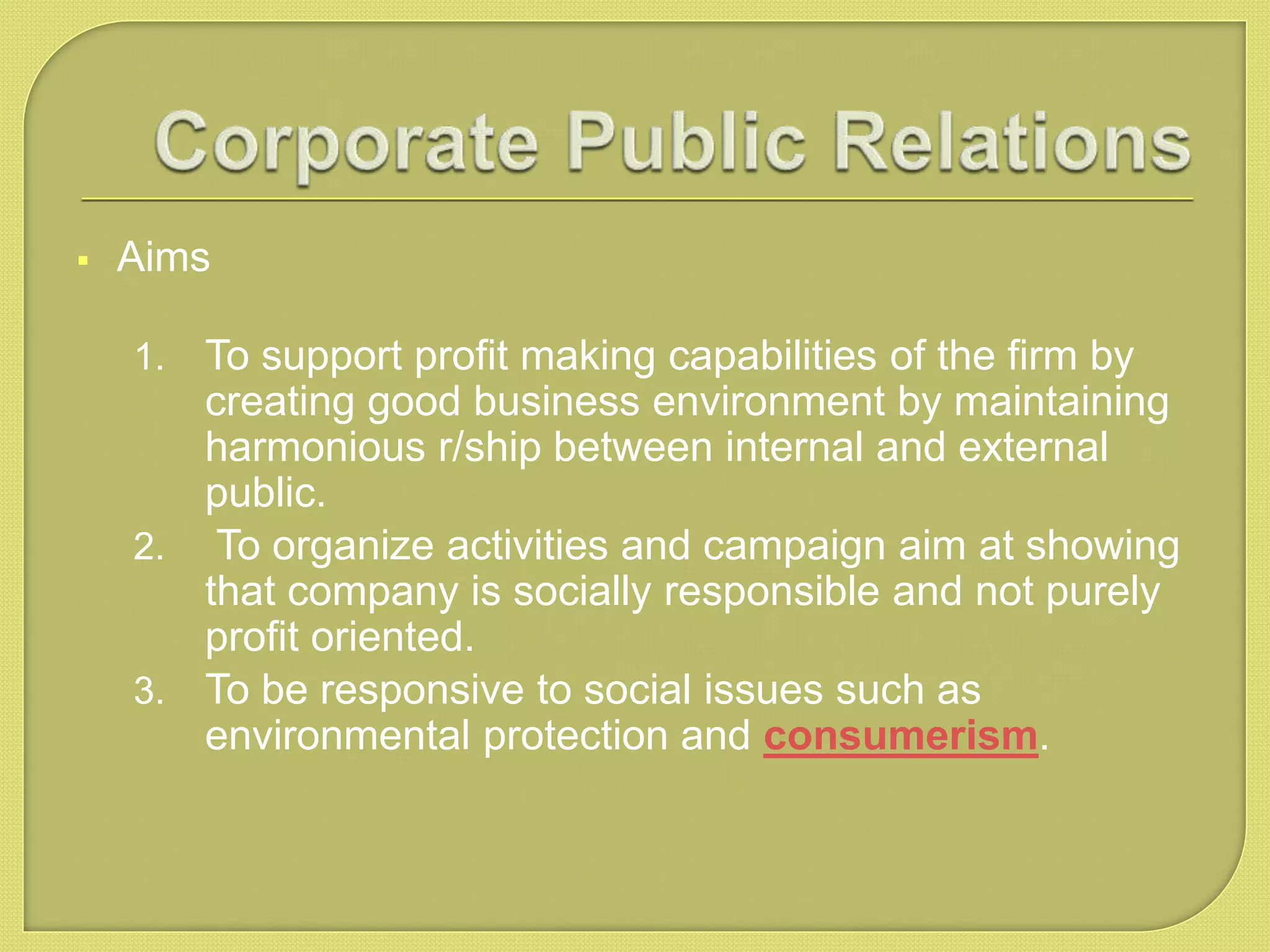 Chapter 3 PUBLIC RELATION | PPT
