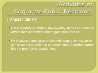 Chapter 3 PUBLIC RELATION | PPT
