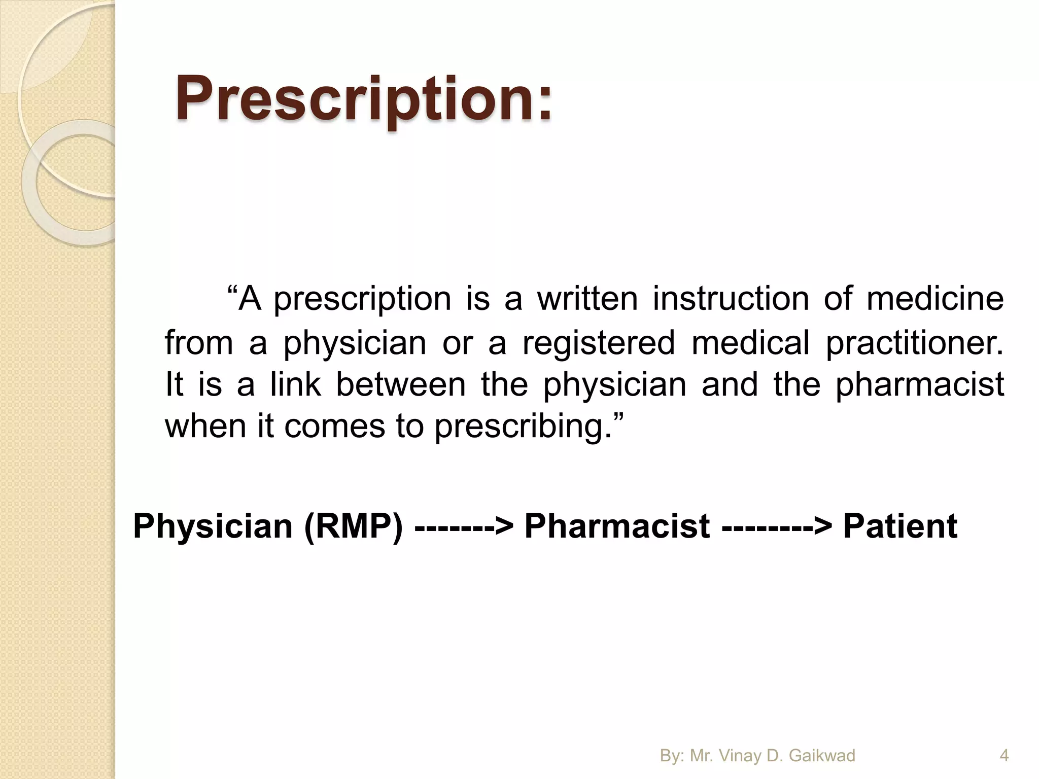 Chapter 3_Prescription and prescription handling.pptx