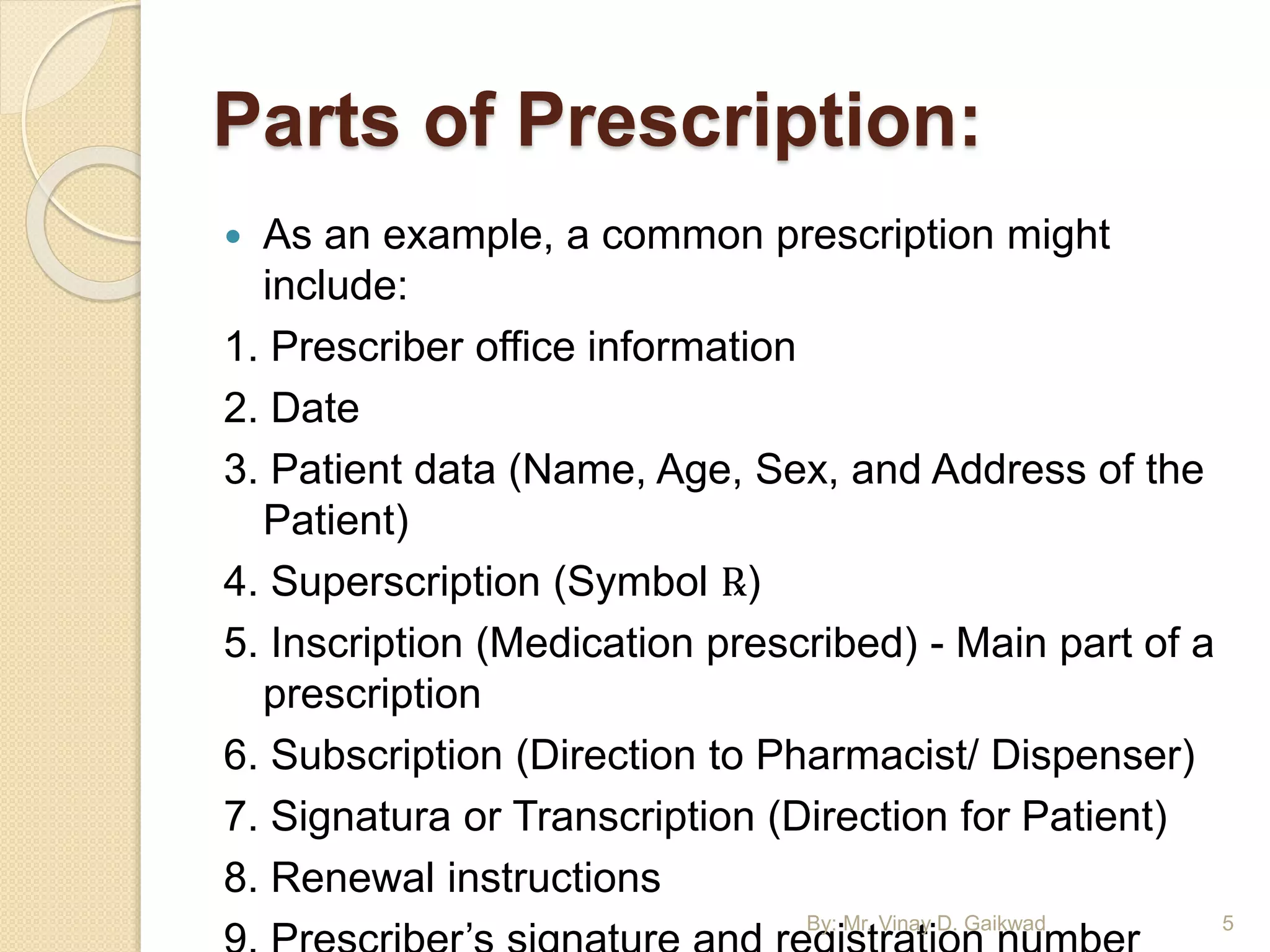 Chapter 3_Prescription and prescription handling.pptx