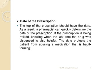 Chapter 3_Prescription and prescription handling.pptx