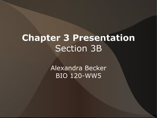 Chapter 3 Presentation | ODP