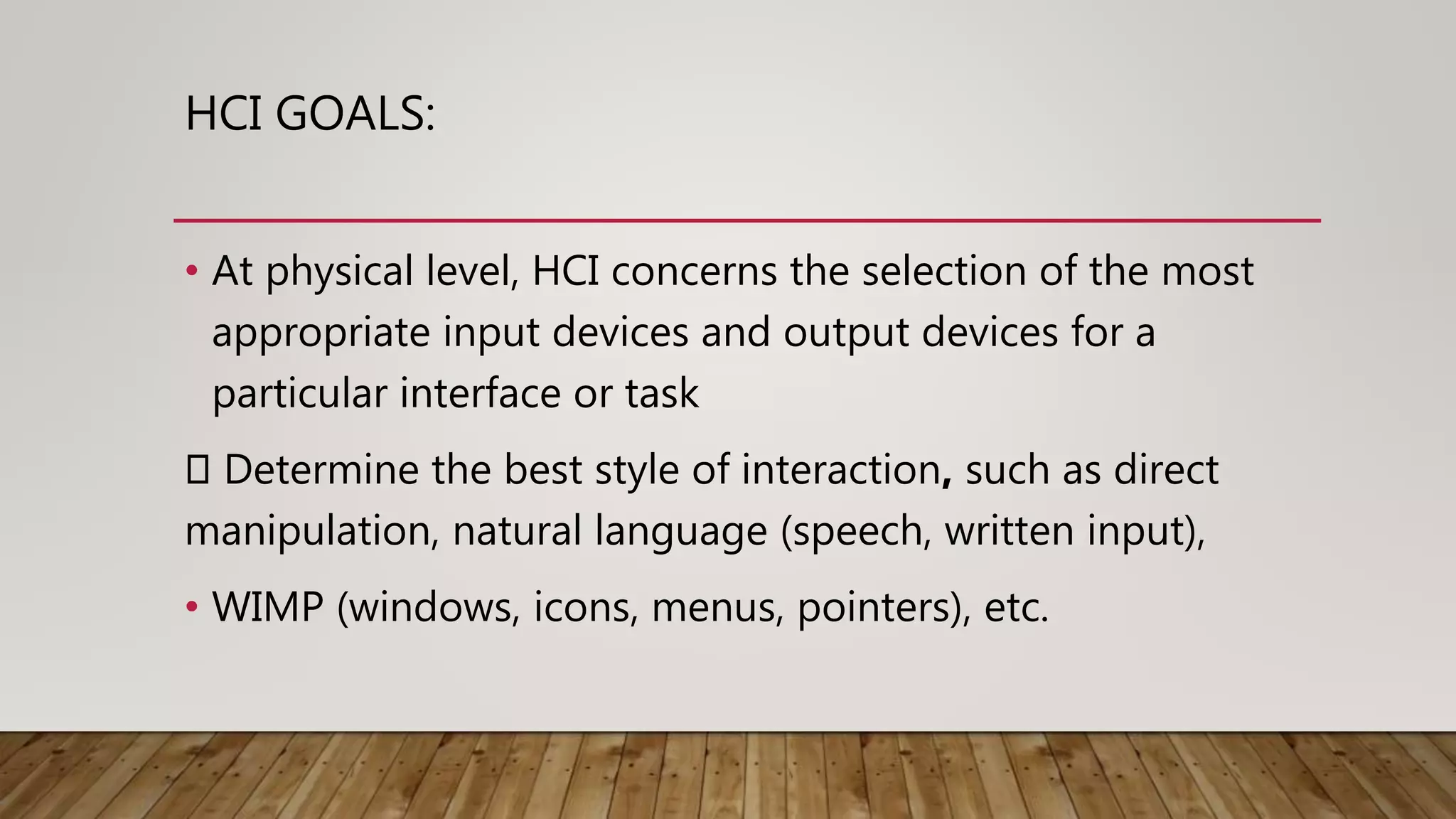 Chapter 3 principles of hci | PPTX