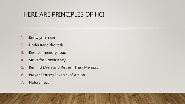 Chapter 3 principles of hci | PPTX | Operating Systems | Computer Software and Applications