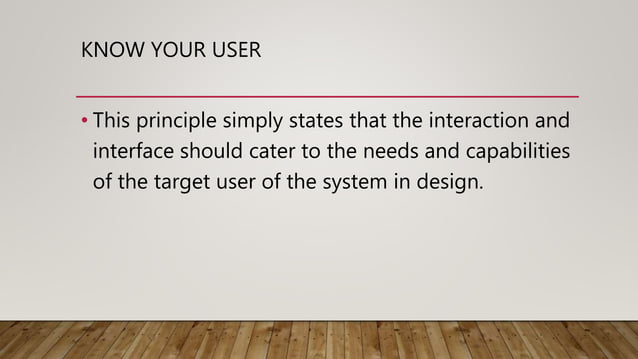 Chapter 3 principles of hci | PPTX | Operating Systems | Computer Software and Applications