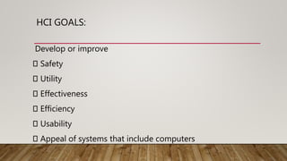 Chapter 3 principles of hci | PPTX