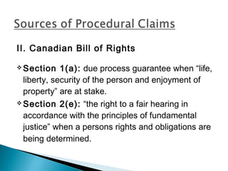 Chapter 3 procedural_rights_week_3 | PPT