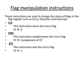 Chapter3 program flow control instructions | PPT