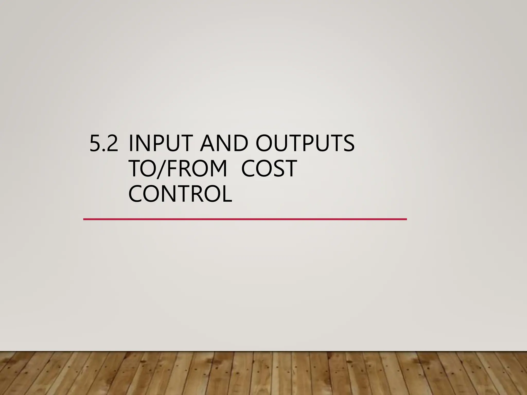 Chapter 3 Project Cost Control And Monitoring Pptx