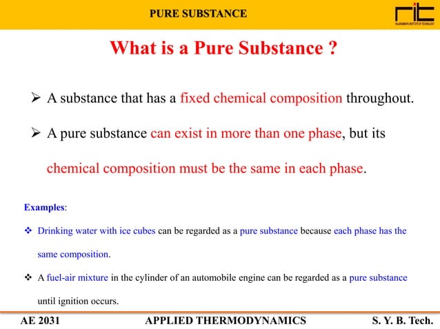 Chapter 3 Properties of Pure Substances | PDF | Chemistry | Science