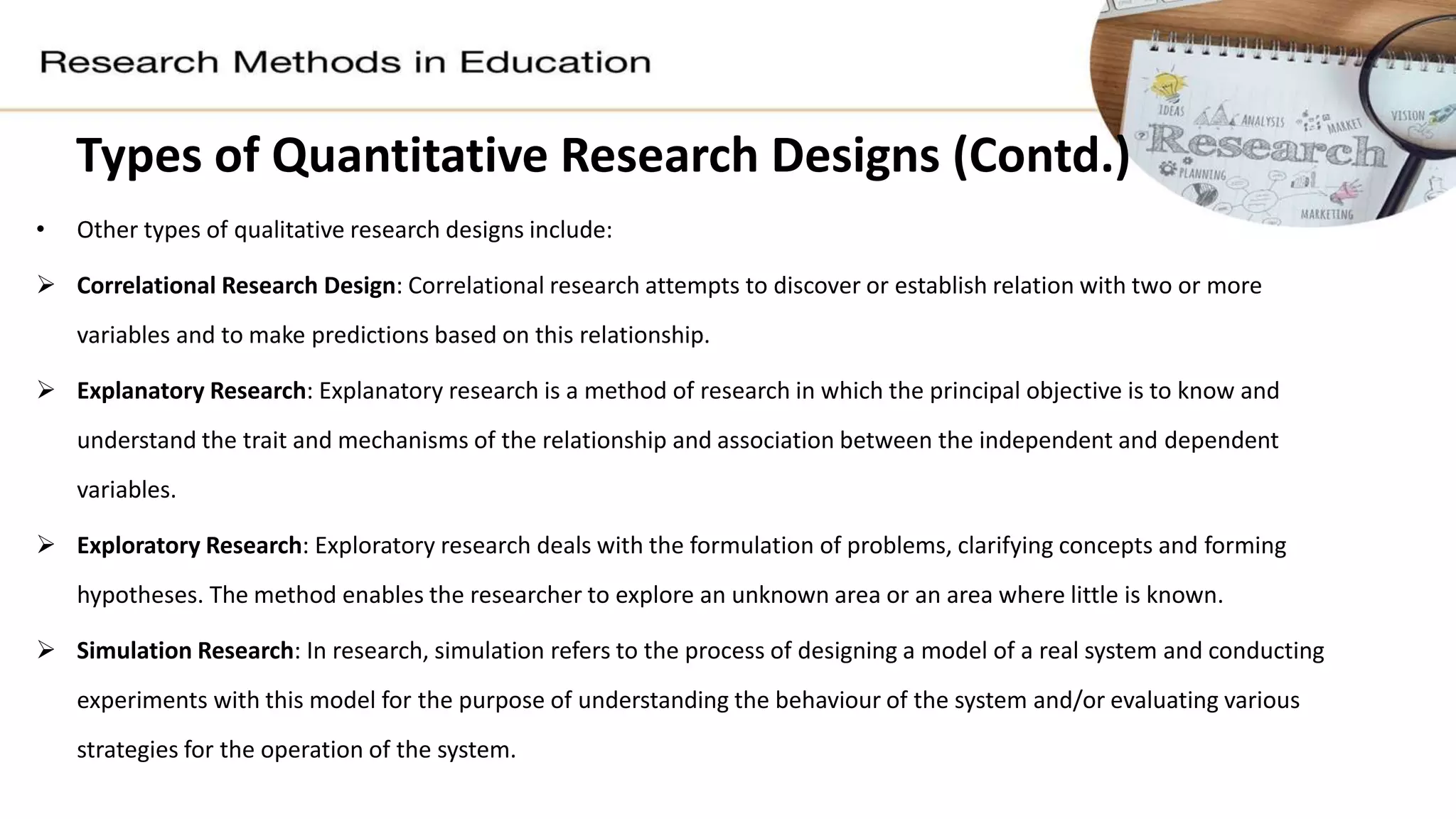 Chapter 3 Quantitative Research Designs | PPTX