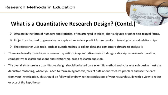 Chapter 3 Quantitative Research Designs | PPTX | Physics | Science