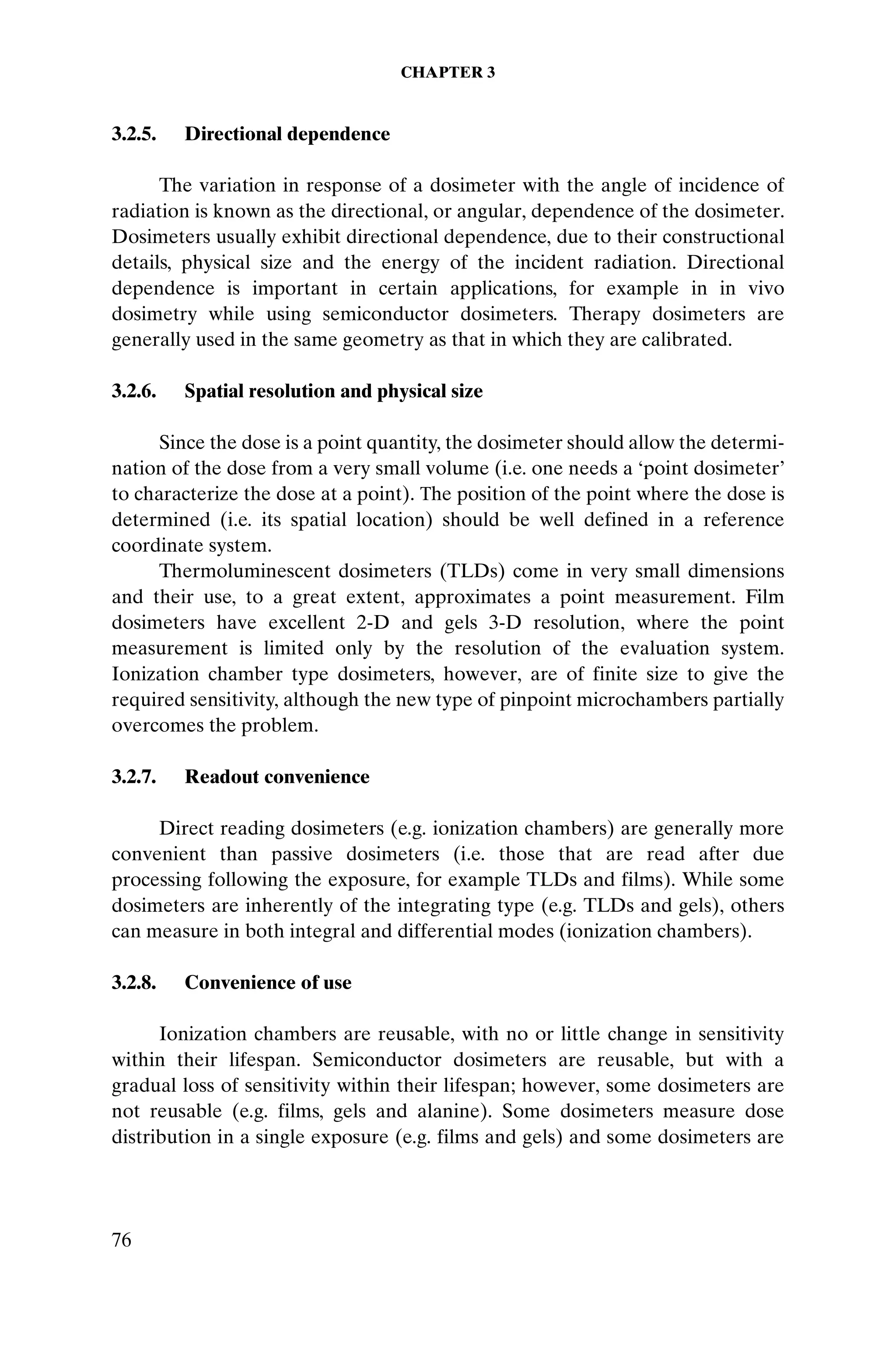 Chapter3 radiation dosimeters | PDF